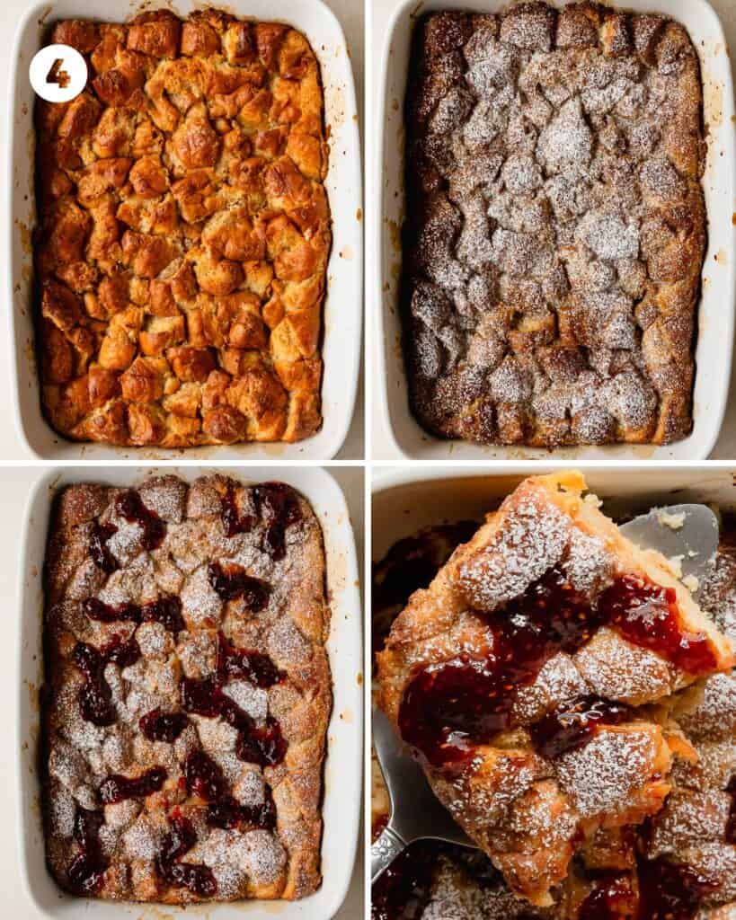Donut Bread Pudding (Easy Breakfast or Dessert Recipe) - Olives + Thyme
