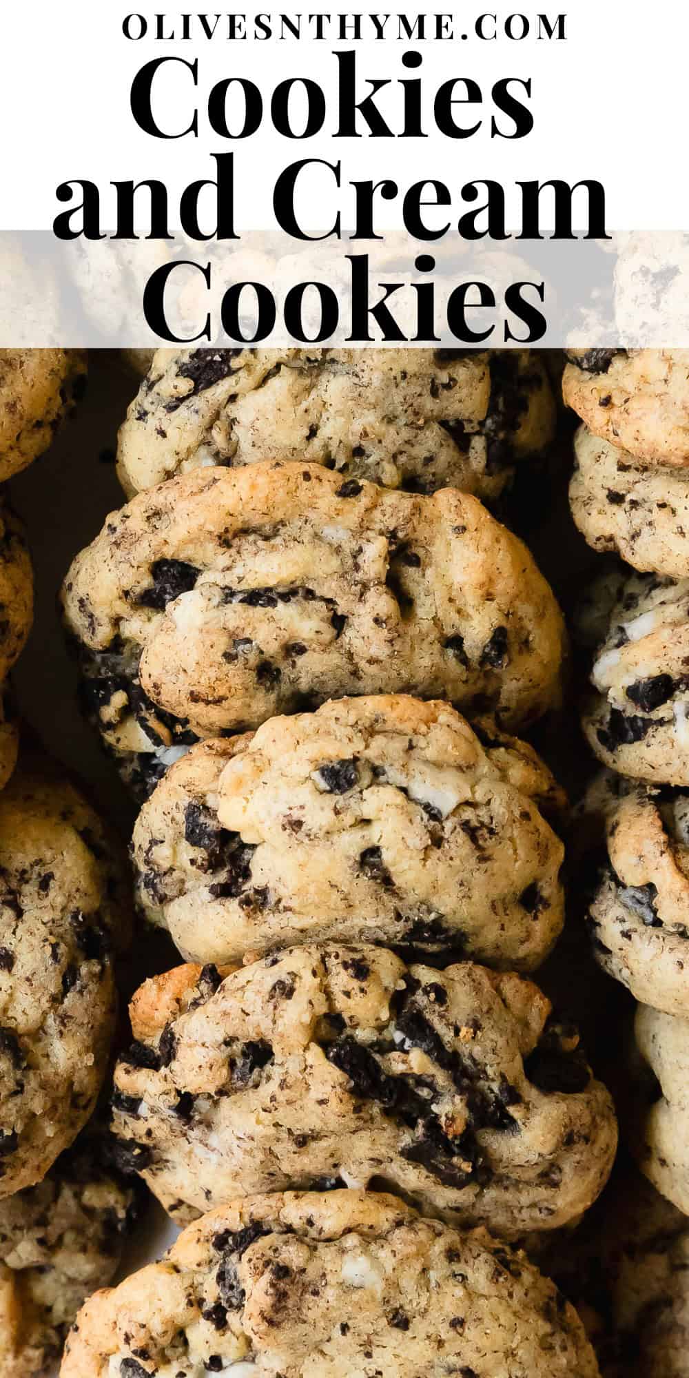 Cookies and Cream Cookies (Easy Recipe) - Olives + Thyme