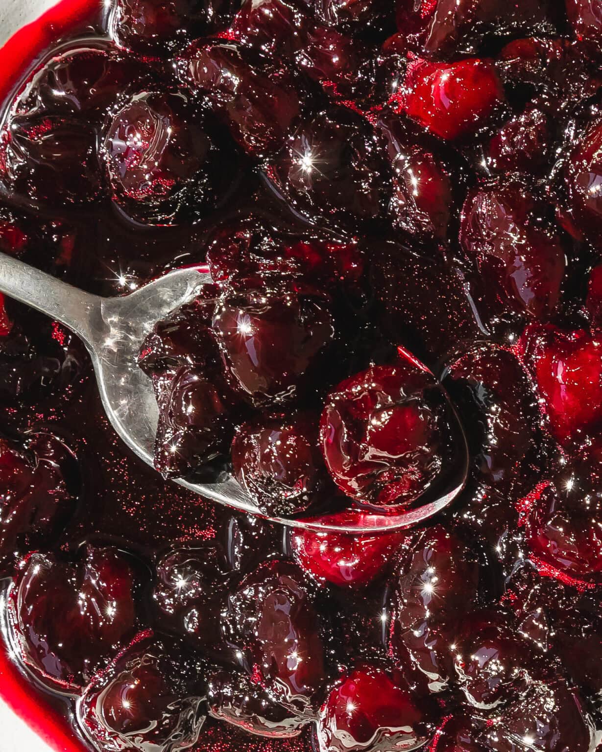 Cherry Compote (Easy Cherry Sauce Recipe) - Olives + Thyme