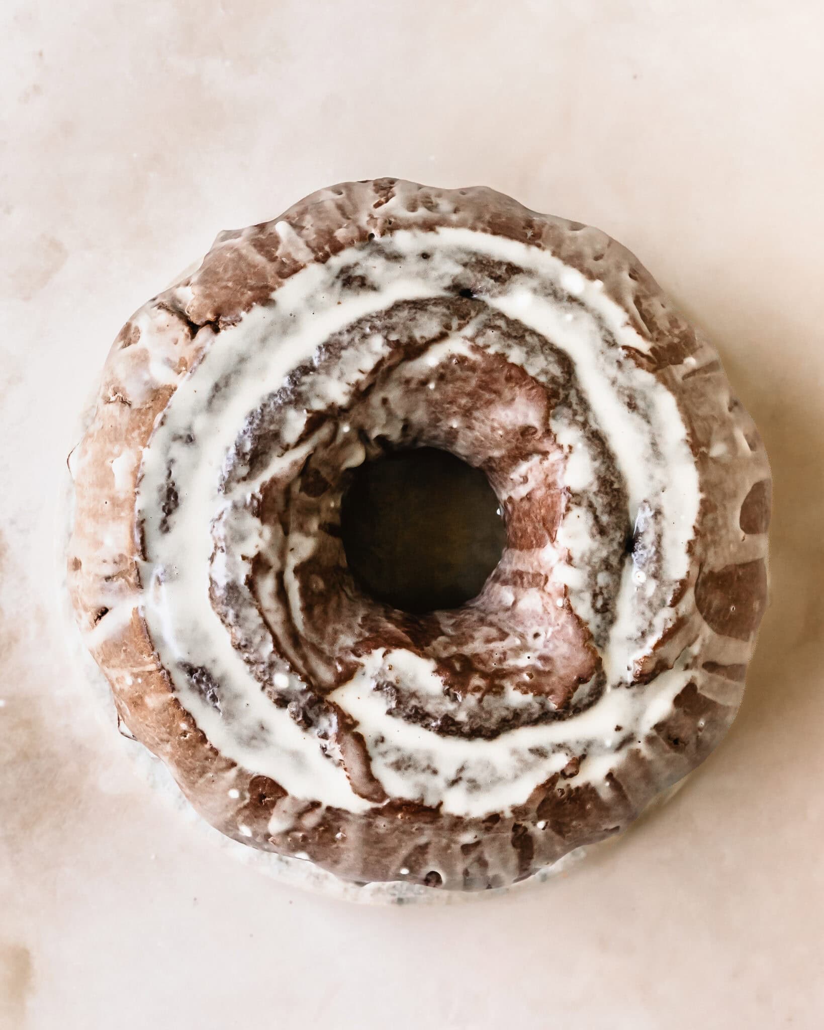 Chocolate Donut Cake (Moist Old Fashioned Recipe) - Olives + Thyme