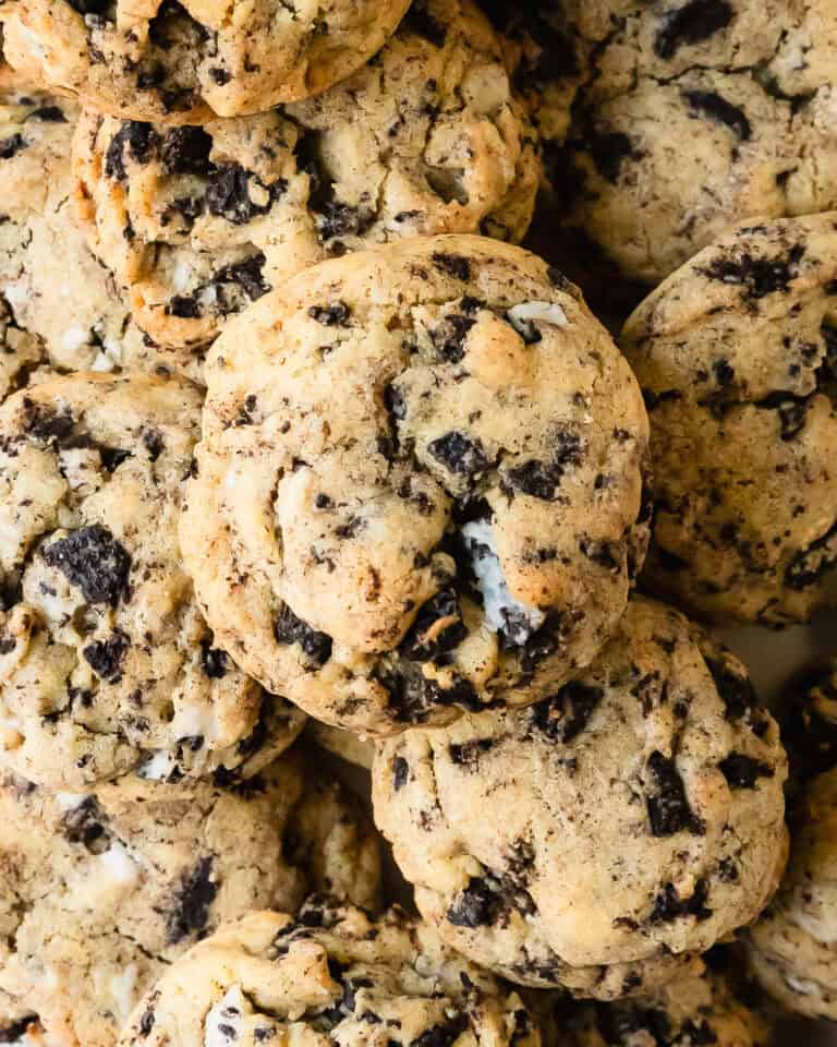Cookies and Cream Cookies (Easy Recipe) - Olives + Thyme