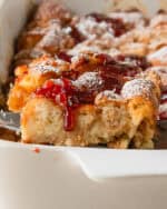 Donut Bread Pudding (Easy Breakfast or Dessert Recipe) - Olives + Thyme