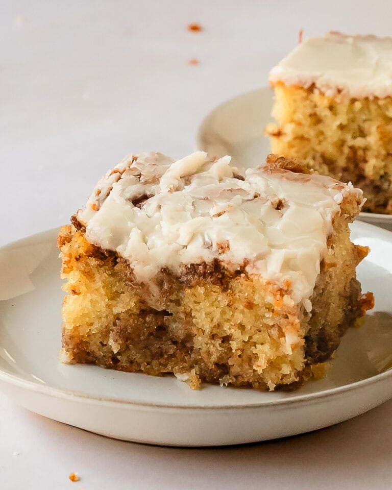 Honey Bun Cake (Soft, Moist and Fluffy Recipe) - Olives + Thyme