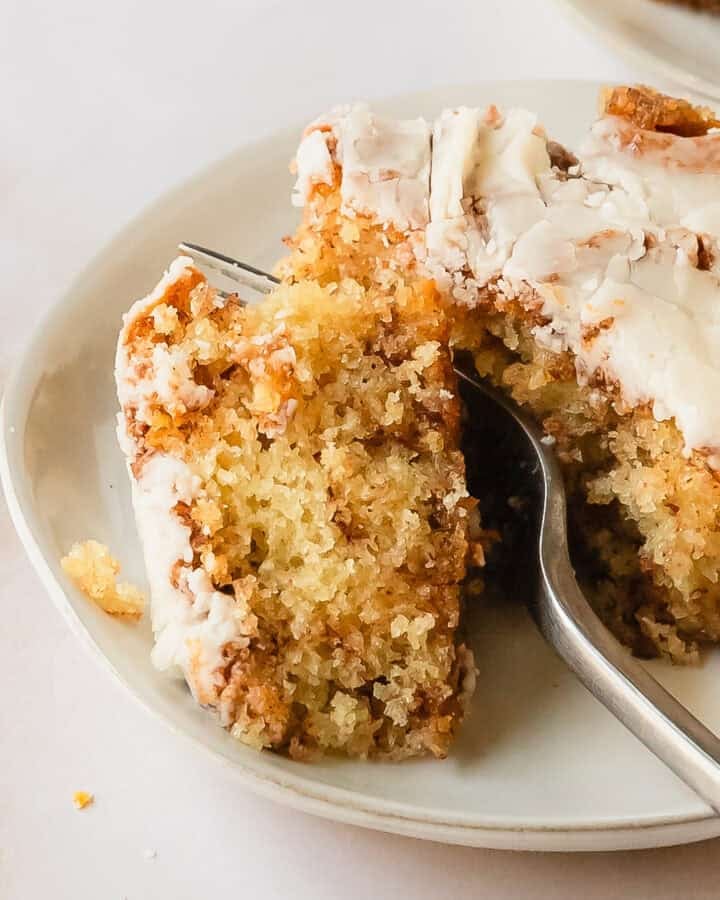 Honey Bun Cake (Soft, Moist and Fluffy Recipe) - Olives + Thyme