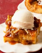 Apple Bread Pudding (Easy Breakfast or Dessert Recipe) - Olives + Thyme