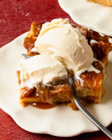 Apple Bread Pudding (Easy Breakfast or Dessert Recipe) - Olives + Thyme