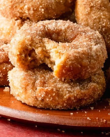 Apple Donuts (Soft and Fluffy Baked Recipe) - Olives + Thyme
