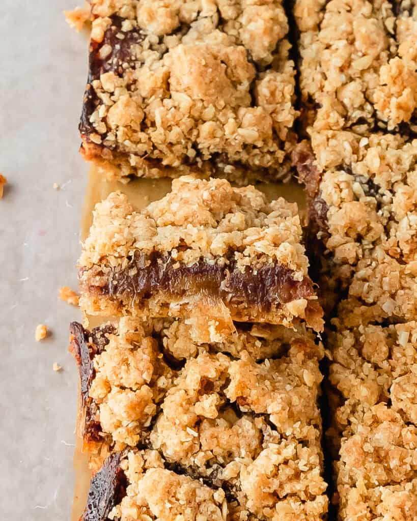 Date Bars (Easy Old Fashioned Recipe) - Olives + Thyme