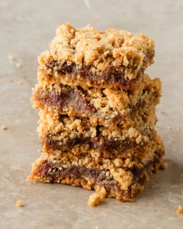 Date Bars (Easy Old Fashioned Recipe) - Olives + Thyme