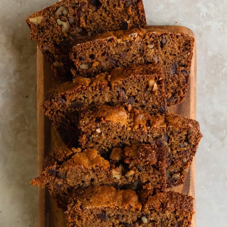 Date Nut Bread (Moist Quick Bread Recipe) - Olives + Thyme