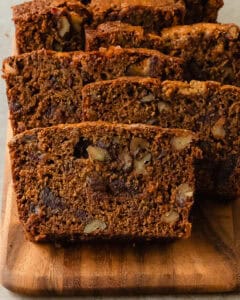 Date Nut Bread (Moist Quick Bread Recipe) - Olives + Thyme