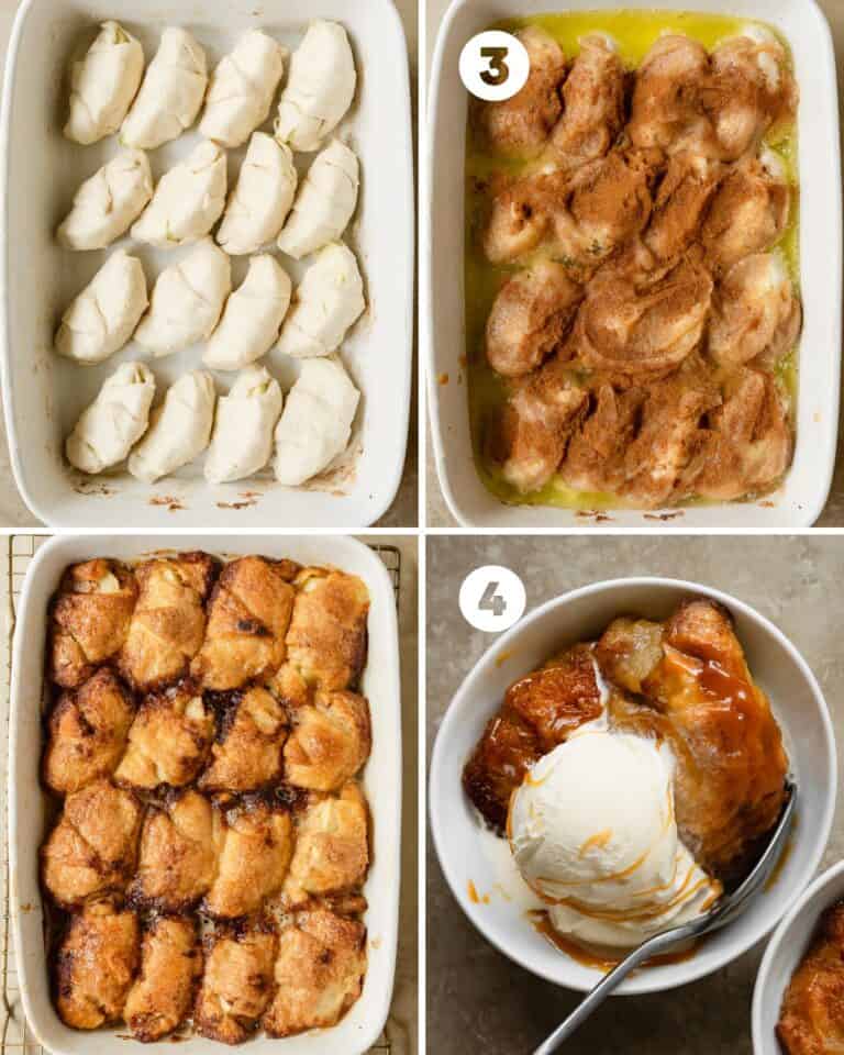 Crescent Roll Apple Dumplings (Easy Fall Dessert Recipe) - Olives + Thyme