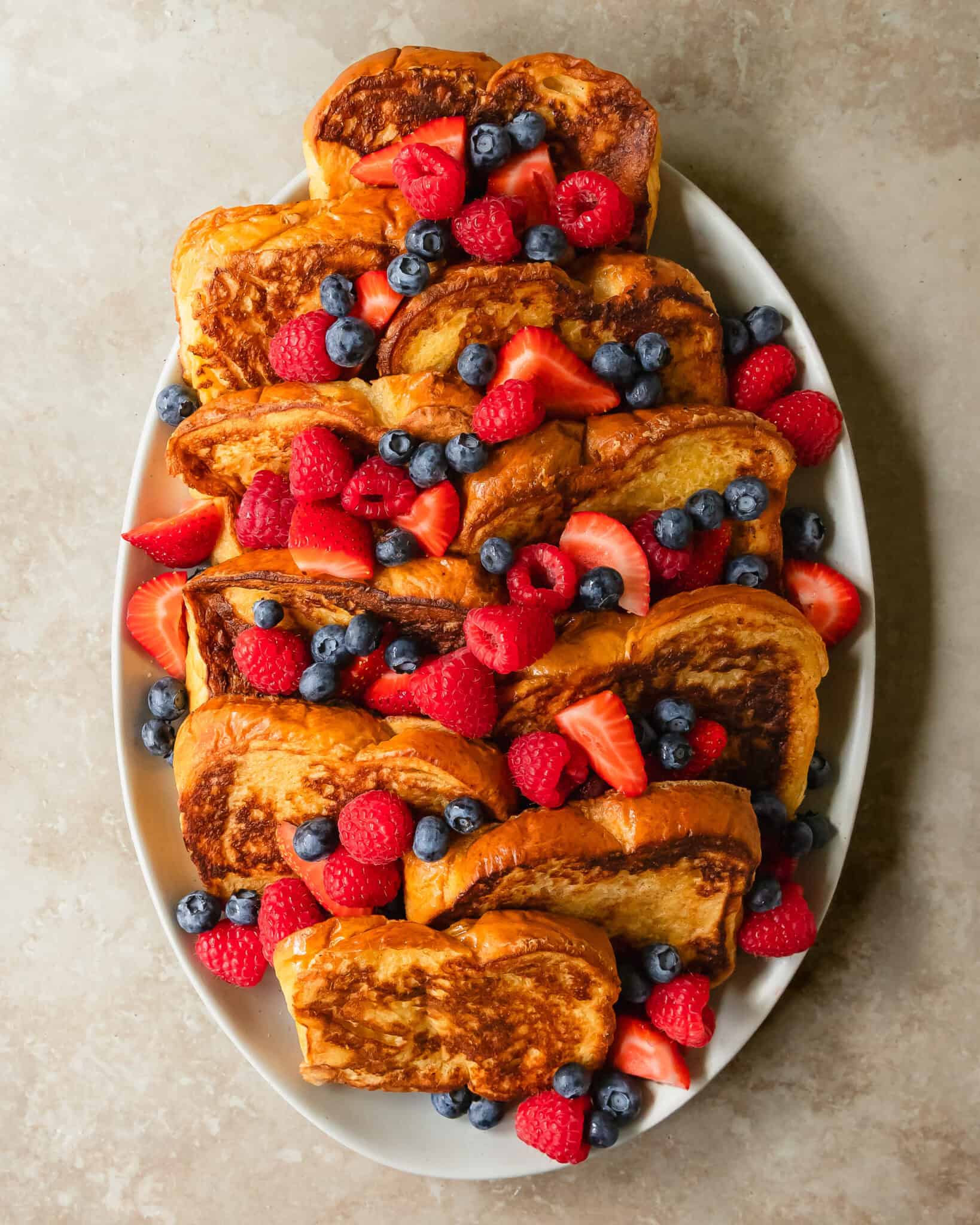Brioche French Toast (Easy Breakfast or Brunch Recipe) - Olives + Thyme