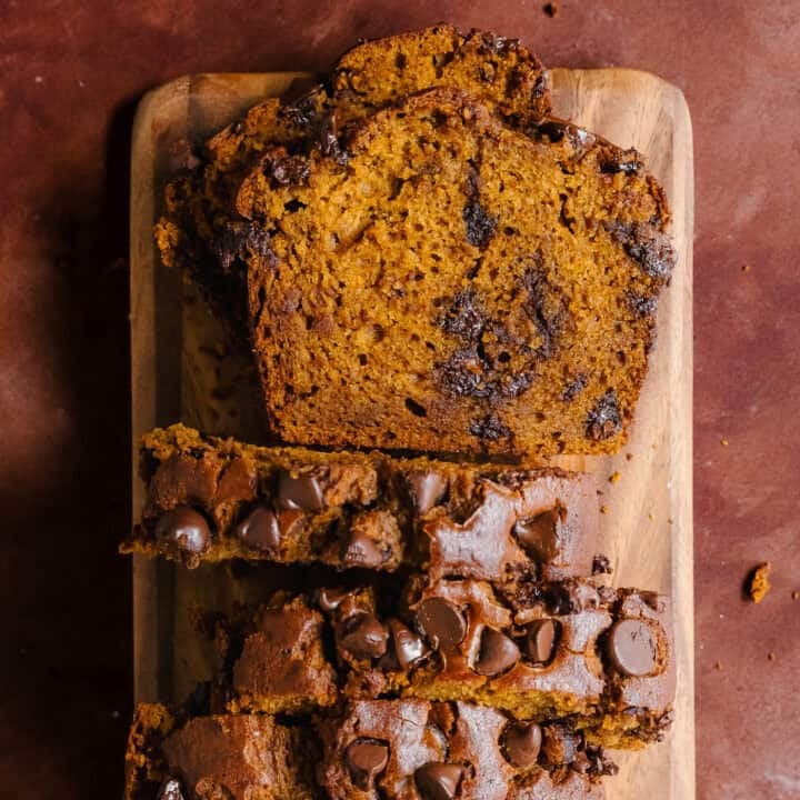 Chocolate Bread (Easy Chocolate Loaf Cake) - Olives + Thyme