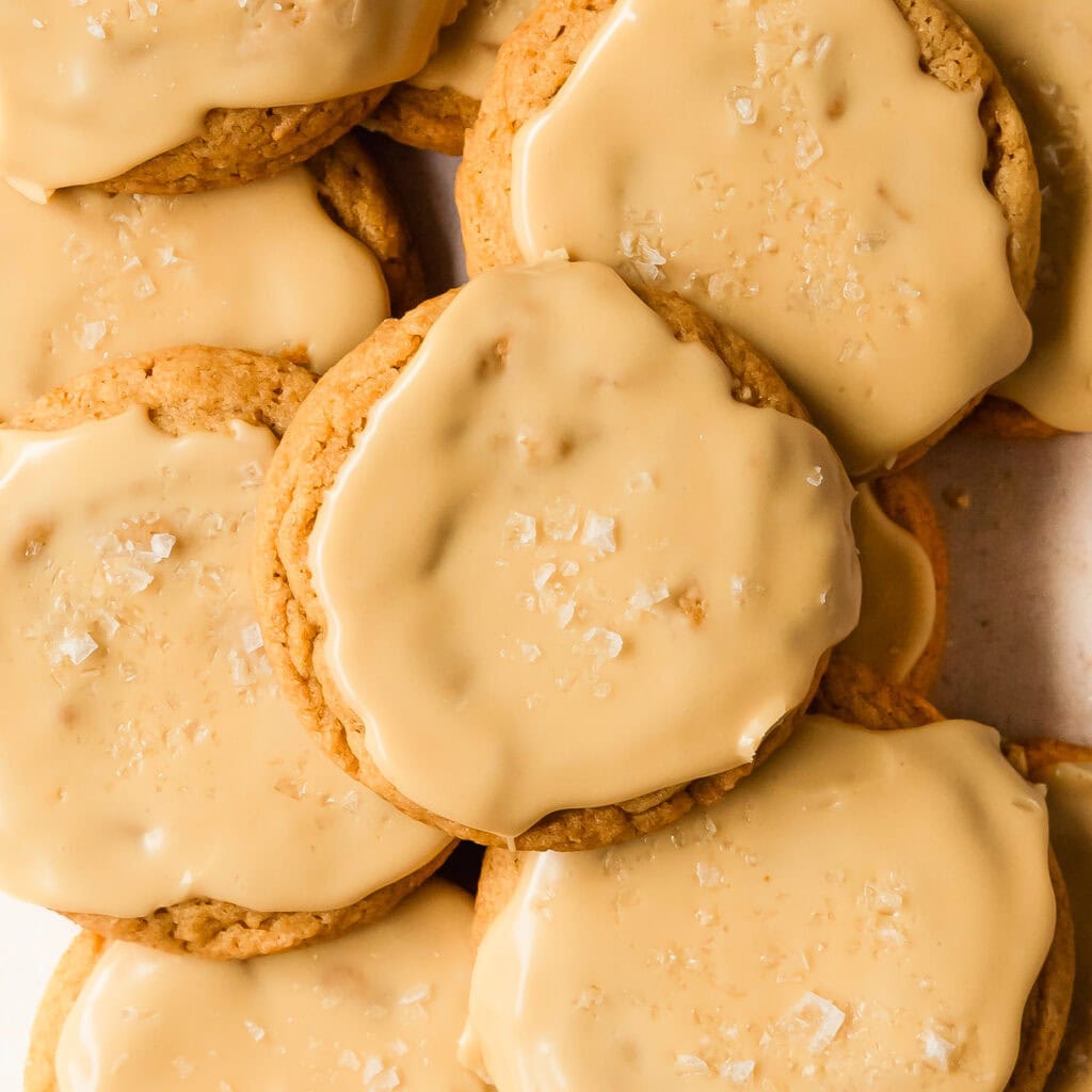 Caramel Cookies (Soft and Chewy Recipe) - Olives + Thyme