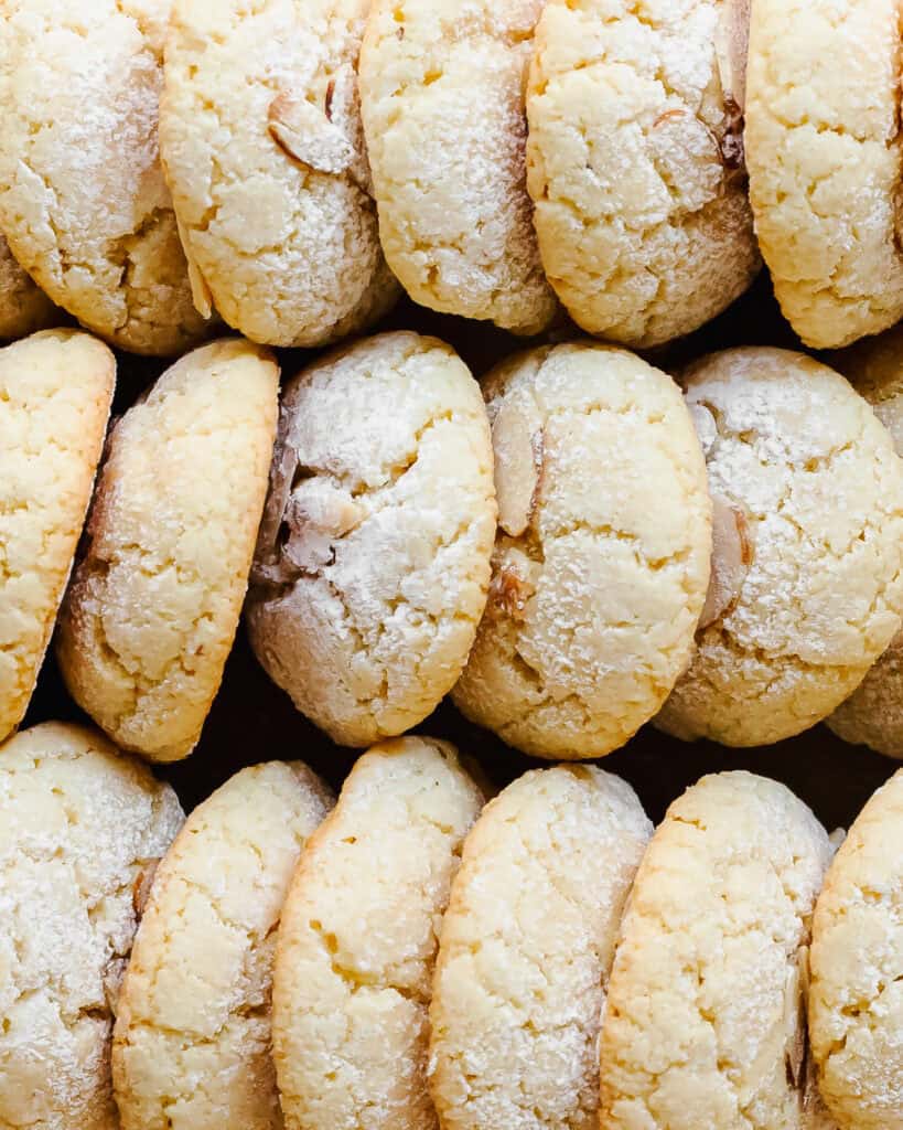 Almond Cookies (Soft, Chewy, Gluten Free Recipe) - Olives + Thyme
